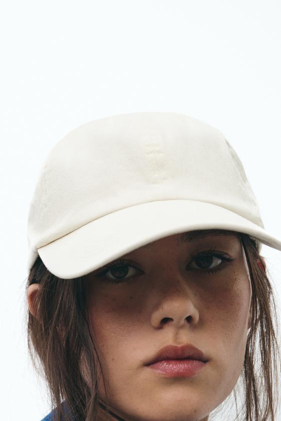 FADED TWILL CAP - Ecru | ZARA Australia