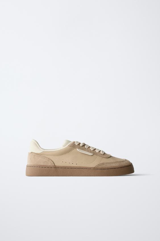 TÊNIS DETALHE - Marrom | ZARA Brasil