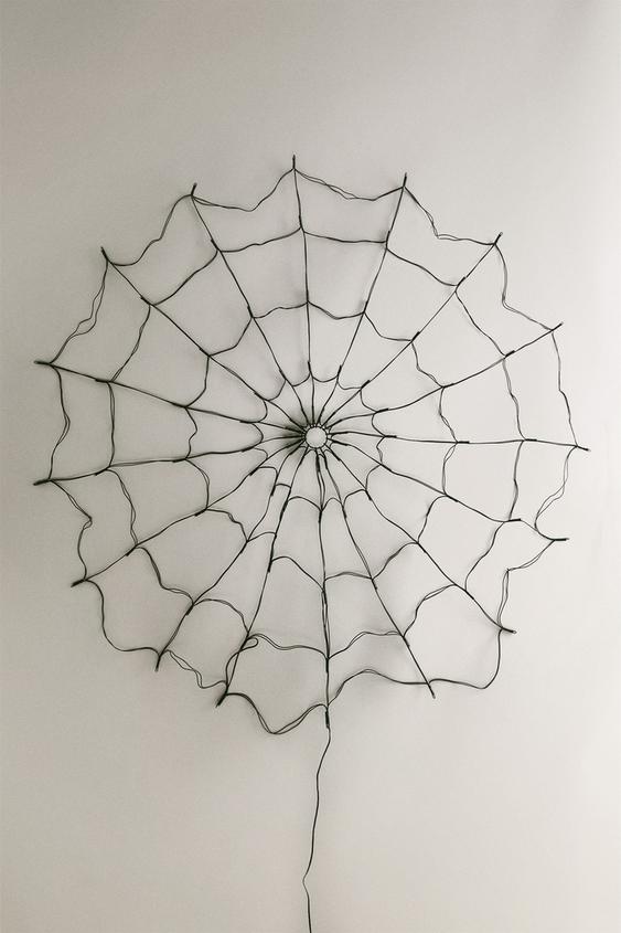 CHILDREN’S HALLOWEEN SPIDER WEB LIGHT DECORATION GARLAND - Green | ZARA ...