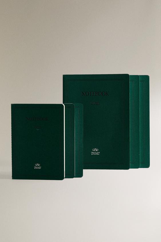 ΣΕΤ ΜΕ ΤΕΤΡΑΔΙΑ ΓΡΑΦΕΙΟΥ ΜΕ ΜΑΛΑΚΟ ΕΞΩΦΥΛΛΟ (ΣΕΤ ΤΩΝ 3) - Πράσινο ...