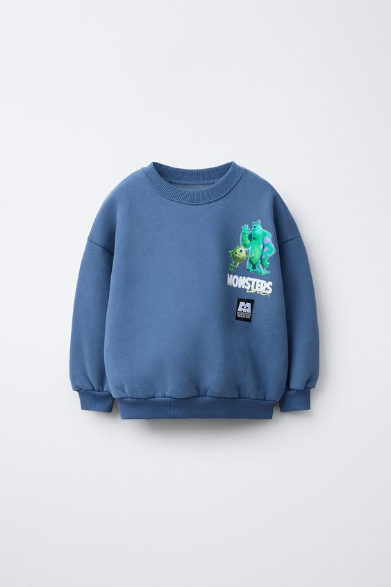 MONSTERS INC © DISNEY PIXAR PRINTED SWEATSHIRT - Bluish | ZARA Canada