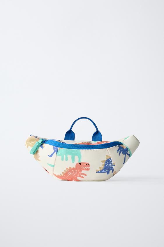 DINOSAUR TRAVEL BELT BAG - Blue | ZARA Singapore