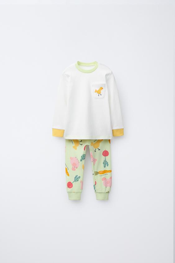 AGES 2-6/ FARM PYJAMAS - Green | ZARA South Africa