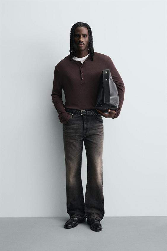 FLARE FIT JEANS - Carbon | ZARA Nederland / The Netherlands
