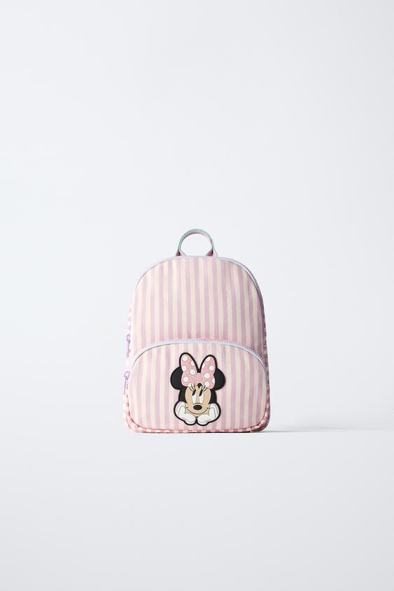 MINNIE MOUSE © DISNEY STRIPE BACKPACK - Pink | ZARA South Africa