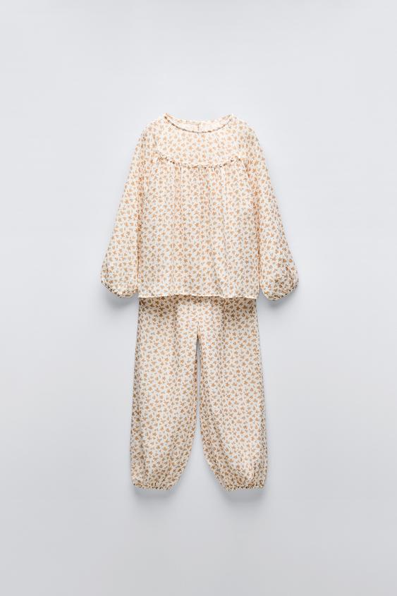 3-14 TAHUN/ PIAMA BUNGA | ZARA Indonesia