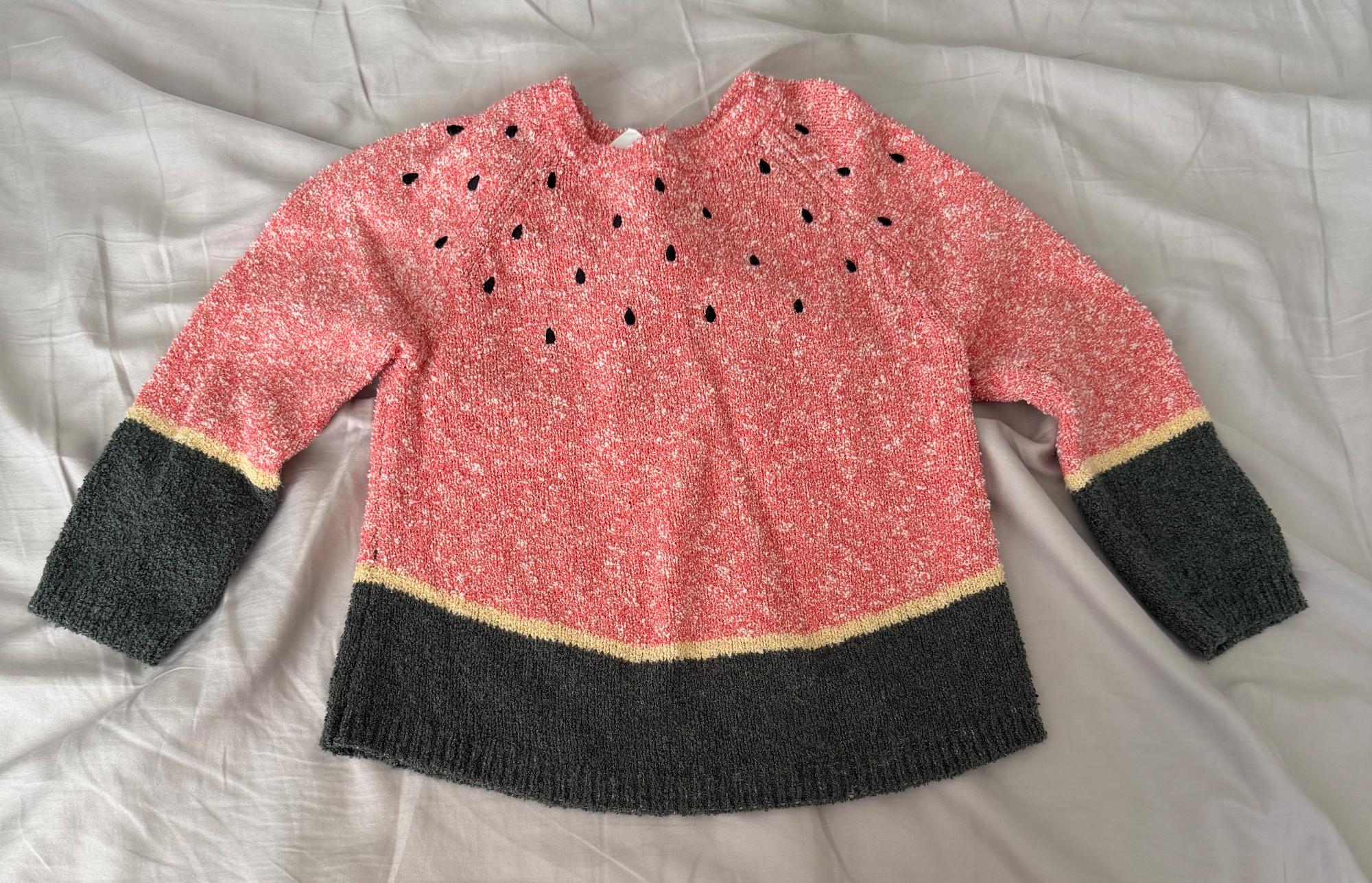WATERMELON SWEATER SECONDHAND | Zara Preowned