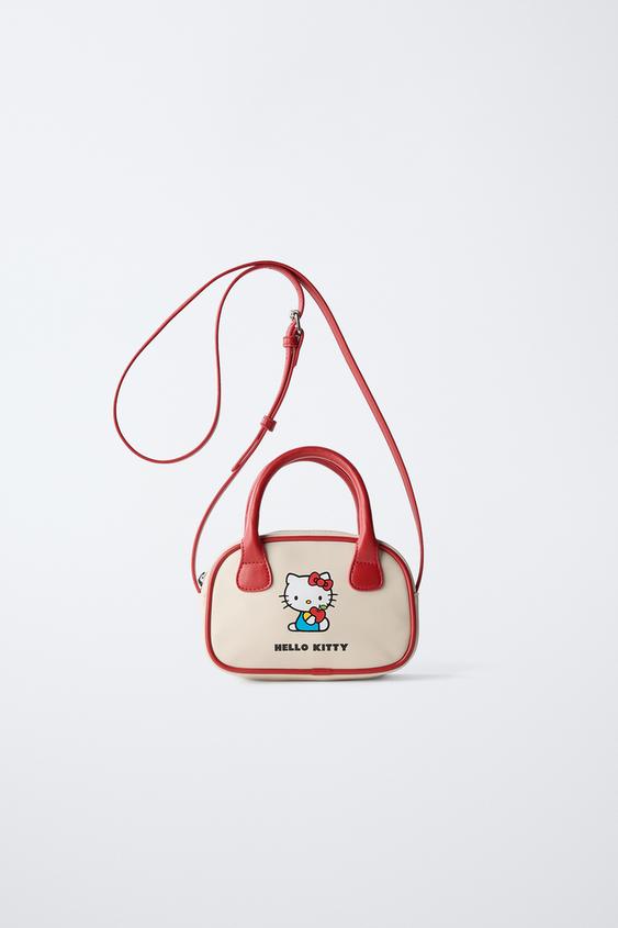 MALA A TIRACOLO BOWLING MINI HELLO KITTY © SANRIO - Vermelho | ZARA ...