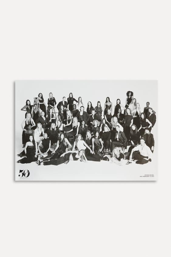 ZARA POSTER STEVEN MEISEL PHOTOGRAPH 50TH ANNIVERSARY - Black / White ...