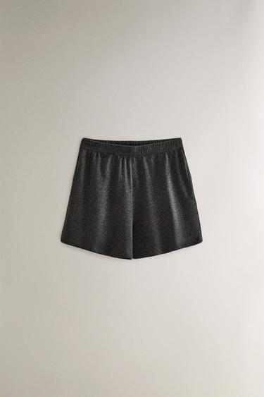 RECHT MODEL SHORT - Donkergrijs | ZARA Nederland / The Netherlands