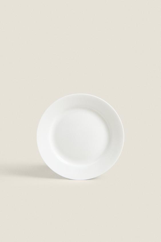 BONE CHINA SIDE PLATE - White | ZARA United States