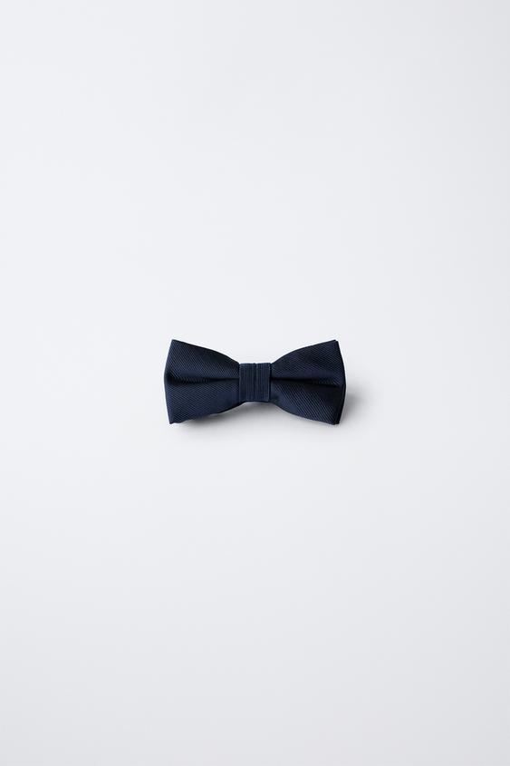 PLAIN BOW TIE - Blue | ZARA South Africa