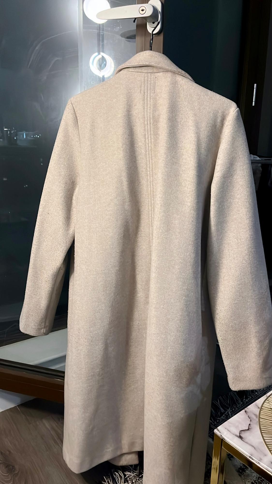 FELT TEXTURE COAT | Zara Preowned
