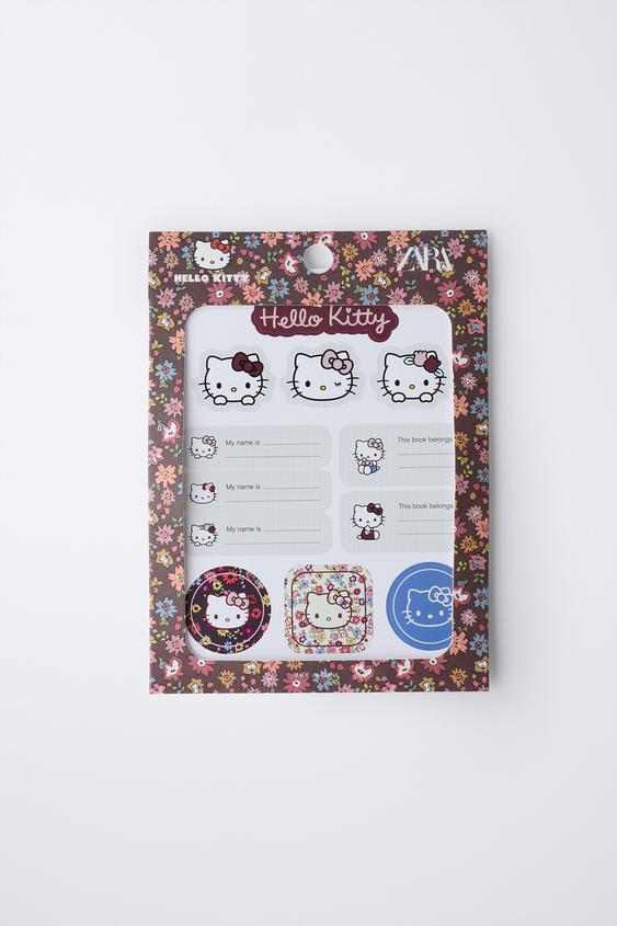 PACK OF HELLO KITTY © SANRIO STICKERS - Beige | ZARA South Africa