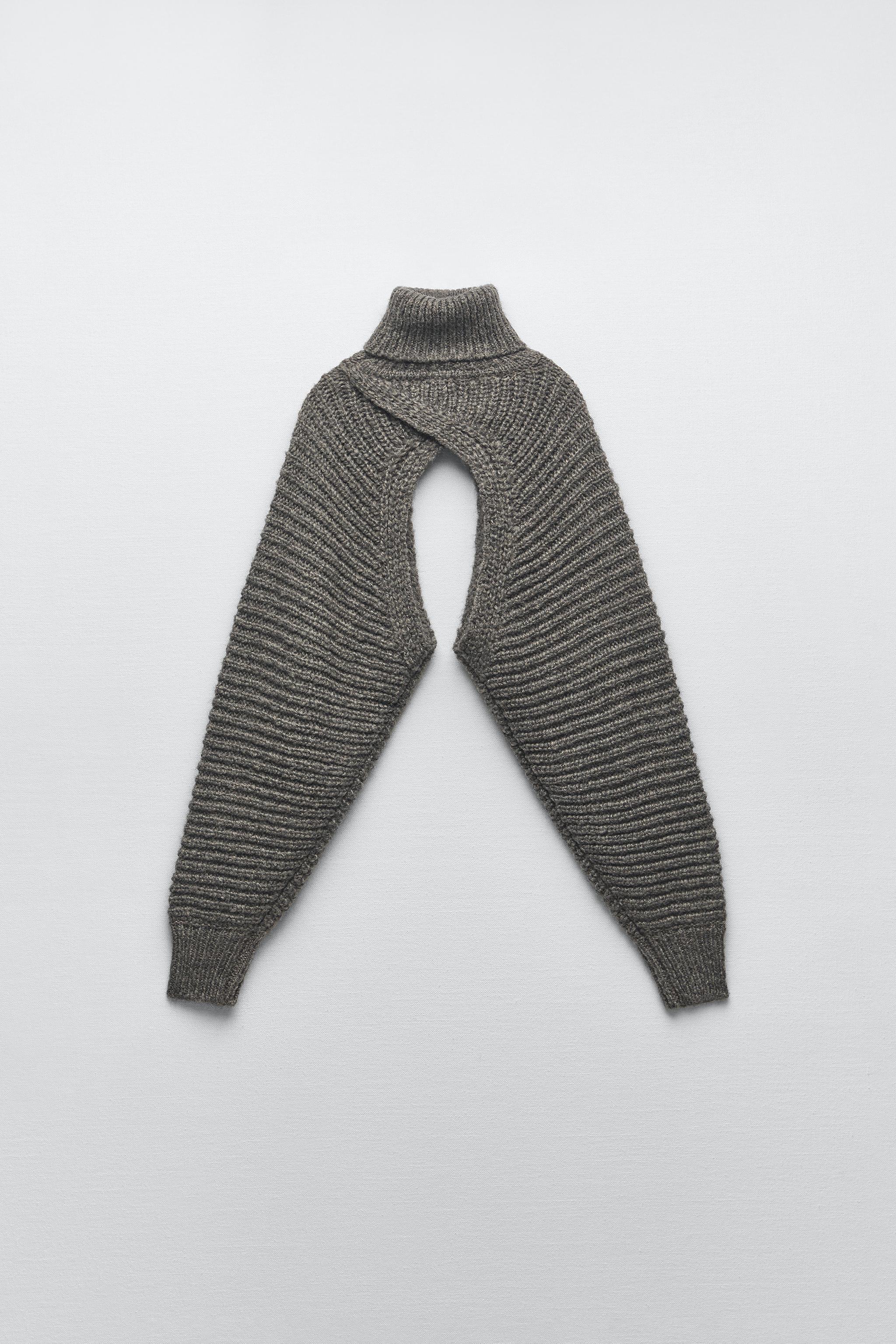 Knit arm warmers zara store