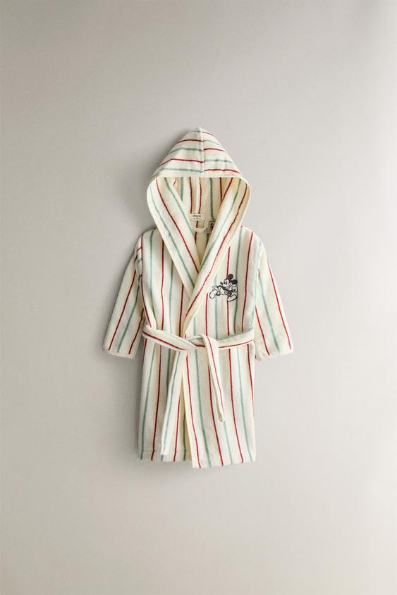 MICKEY & MINNIE ©DISNEY CHILDREN'S VELOUR DRESS - Yellow | ZARA Turkey