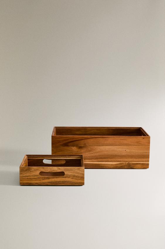 STORAGE BOX - Light beige | ZARA United Kingdom