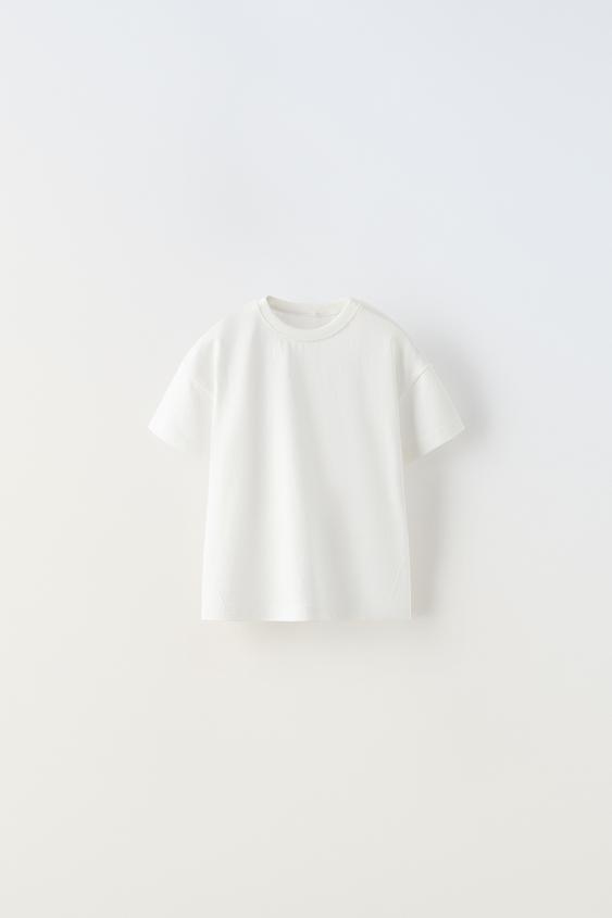 CAMISETA BÁSICA - Branco | ZARA Brasil