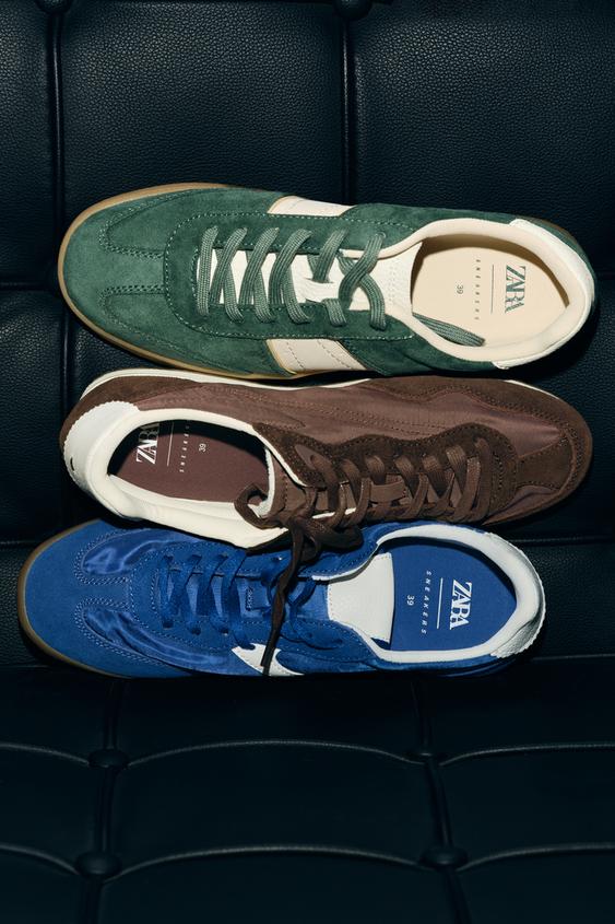 SOFT TRAINERS - Brown | ZARA India