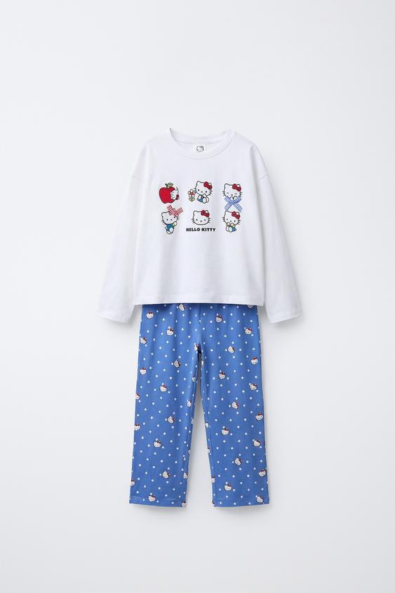 2-6 ANNI/ PIGIAMA HELLO KITTY © SANRIO - Blu | ZARA Italia / Italy
