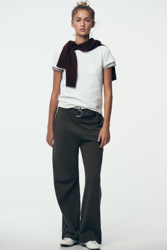 ΜΠΛΟΥΖΑ ΠΛΥΜΕΝΗ ΜΕ ΤΣΕΠΗ - Λευκό | ZARA Greece / Ελλαδα