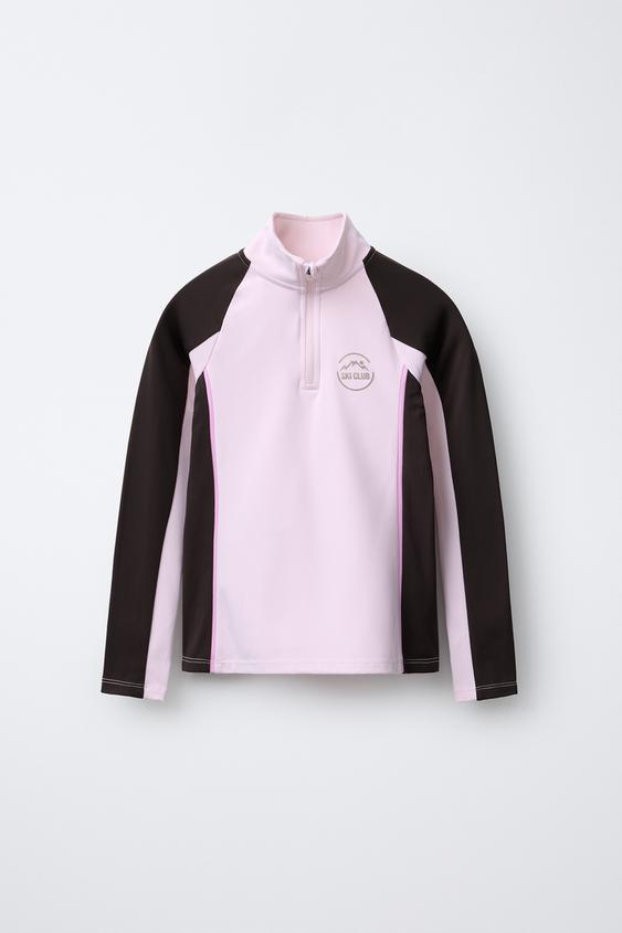 TERMİK KAYAK KOLEKSİYONU T-SHIRT - Kahverengi | ZARA Türkiye / Turkey