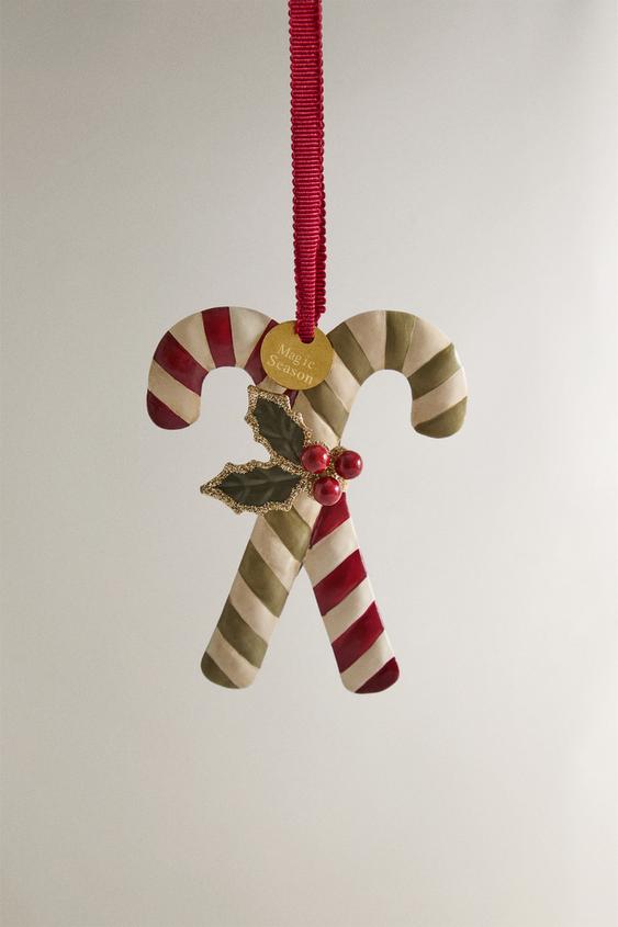 CANDY CANE CHRISTMAS TREE DECORATION - Multicoloured | ZARA Ireland
