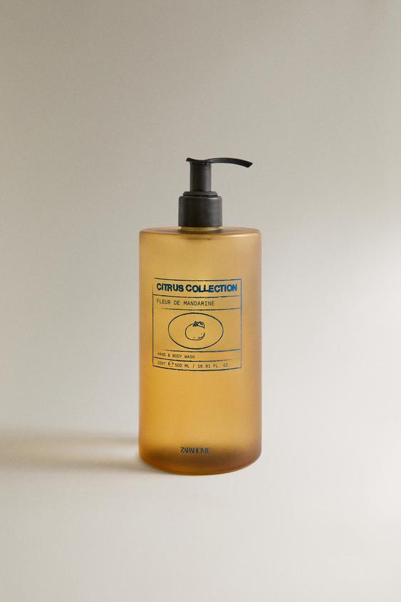 (500 ML) SABÃO LÍQUIDO FLEUR DE MANDARINE - Tangerina | ZARA Portugal