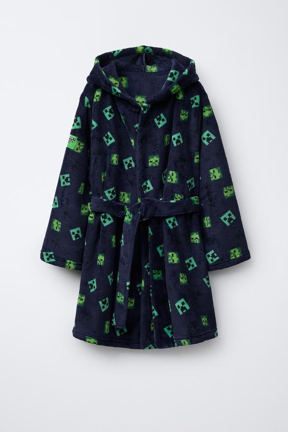 3-14 JAHRE/ FLEECEMANTEL MINECRAFT © MOJANG AB. ™ - Blau | ZARA Schweiz ...