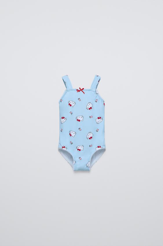 AGES 2-6 / HELLO KITTY © SANRIO SWIMSUIT - Light blue | ZARA New Zealand
