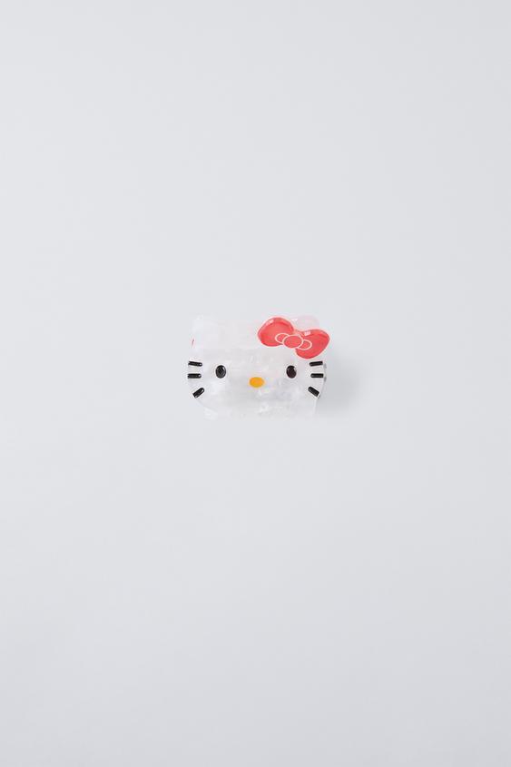 STORT, HELLO KITTY ©HÅRSPÆNDE. - Hvid | ZARA Danmark