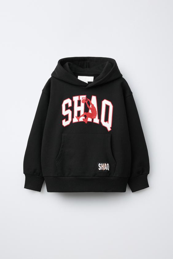 SWEAT À CAPUCHE SHAQ ™ SHAQUILLE O´NEAL ™ - Noir | ZARA France