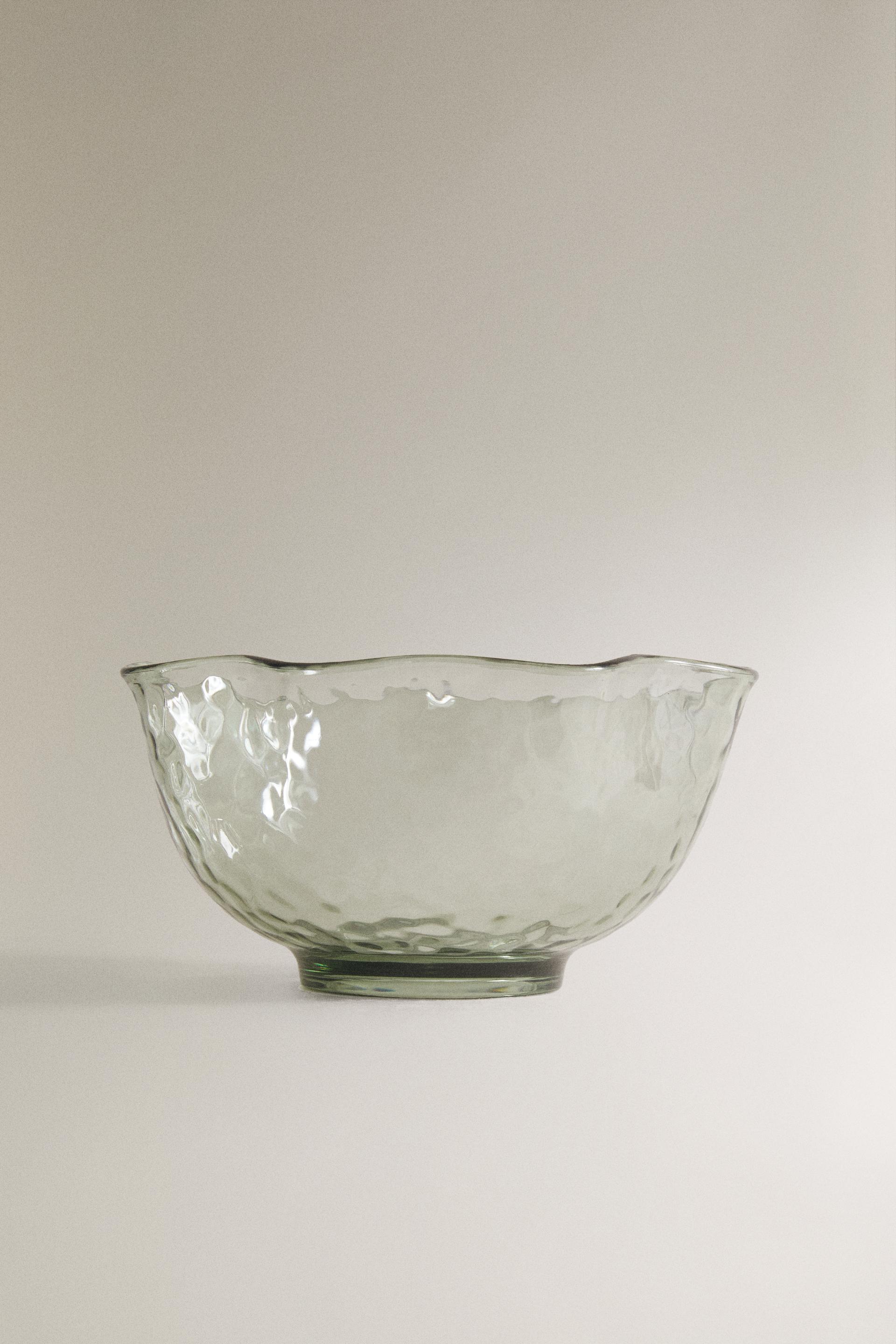 HAMMERED EFFECT WAVY PICNIC BOWL - Grønn | ZARA Norge / Norway