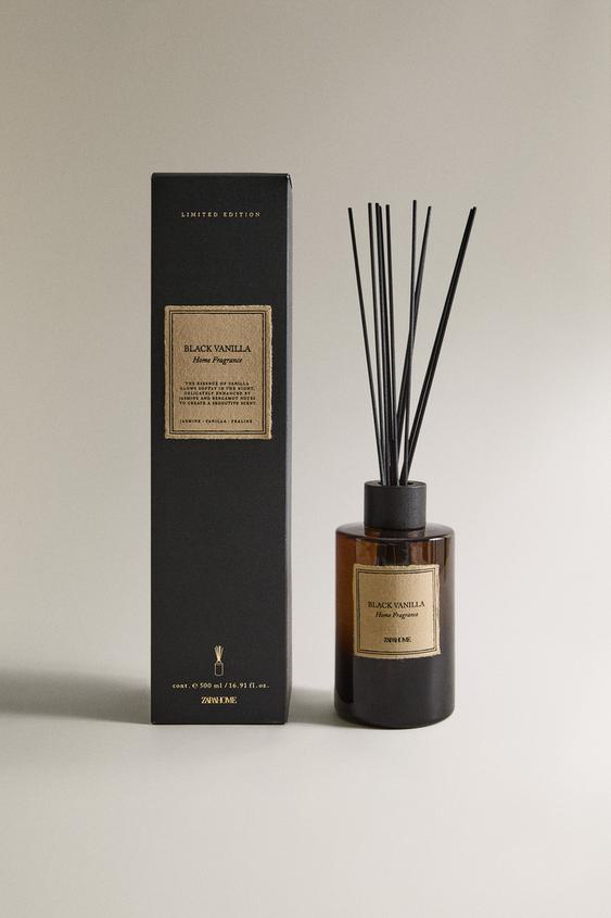 (500 ML) BLACK VANILLA REED DIFFUSERS - Black | ZARA UAE - Dubai ...