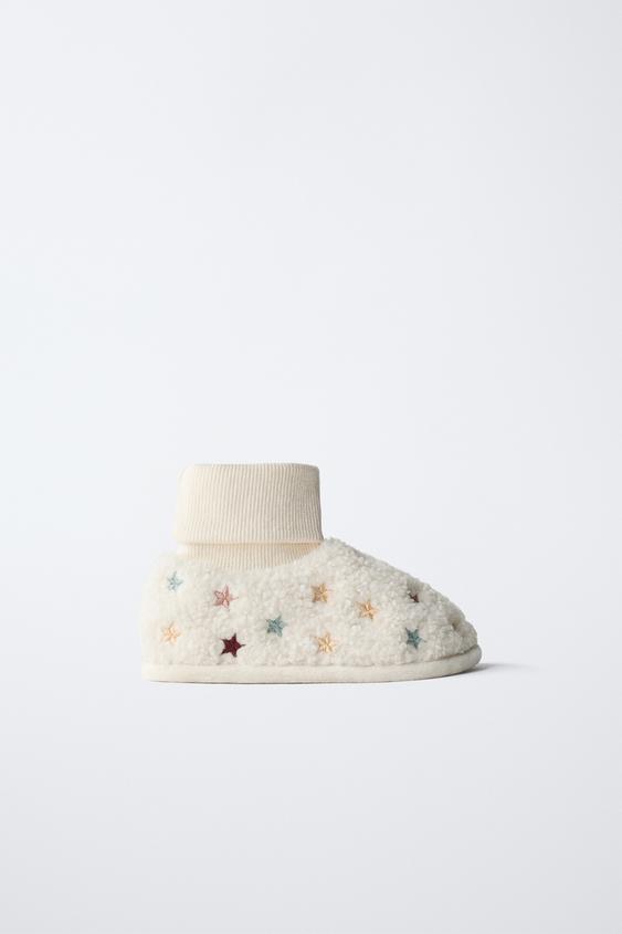 STAR SLIPPERS - Off White | ZARA United States