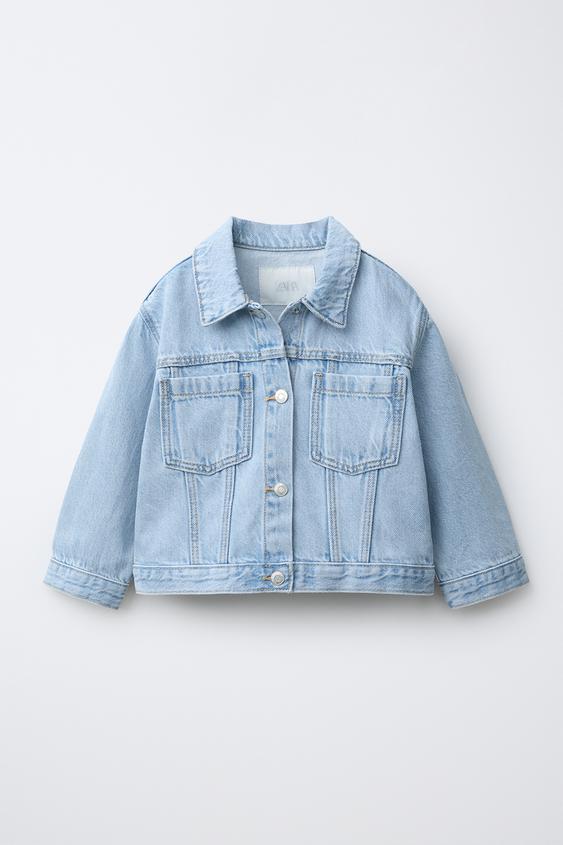 ΜΠΟΥΦΑΝ ΝΤΕΝΙΜ BASIC - Μπλε ανοιχτό | ZARA Greece / Ελλαδα