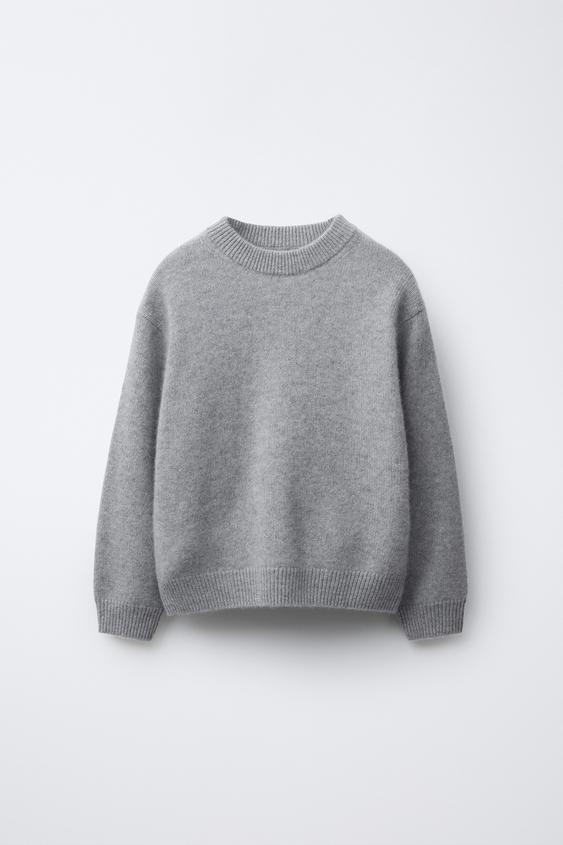 PULL 100 % CACHEMIRE - Gris | ZARA Belgique / Belgium