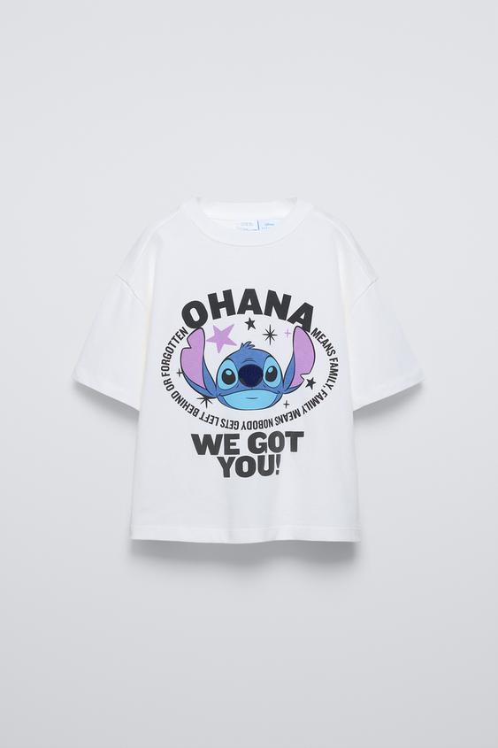 LILO & STITCH © DISNEY T-SHIRT - White | ZARA Singapore