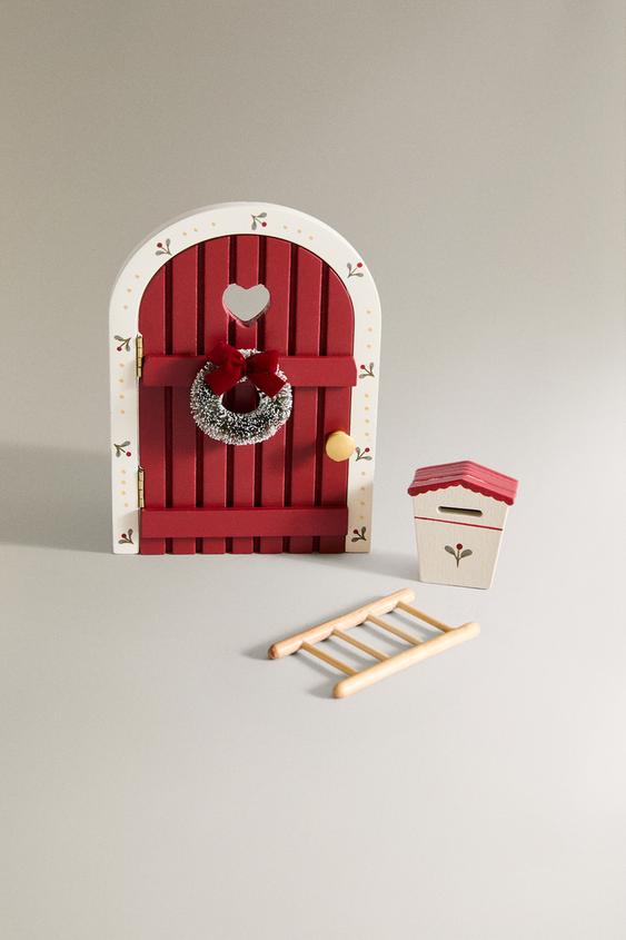 BOŽIĆNI KOMPLET ZA UKRAŠAVANJE VRATA ZUBIĆ VILA (KOMPLET OD 3 KOM ...