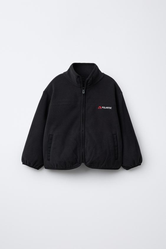 POLARTEC ® FLEECE JACKET - Black | ZARA Canada