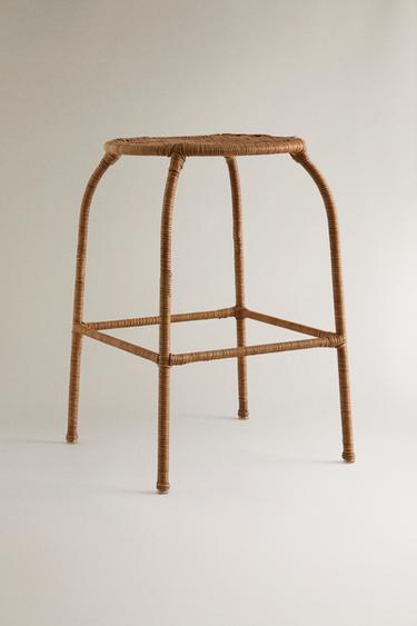 TABOURET ROTIN - Marron | ZARA France