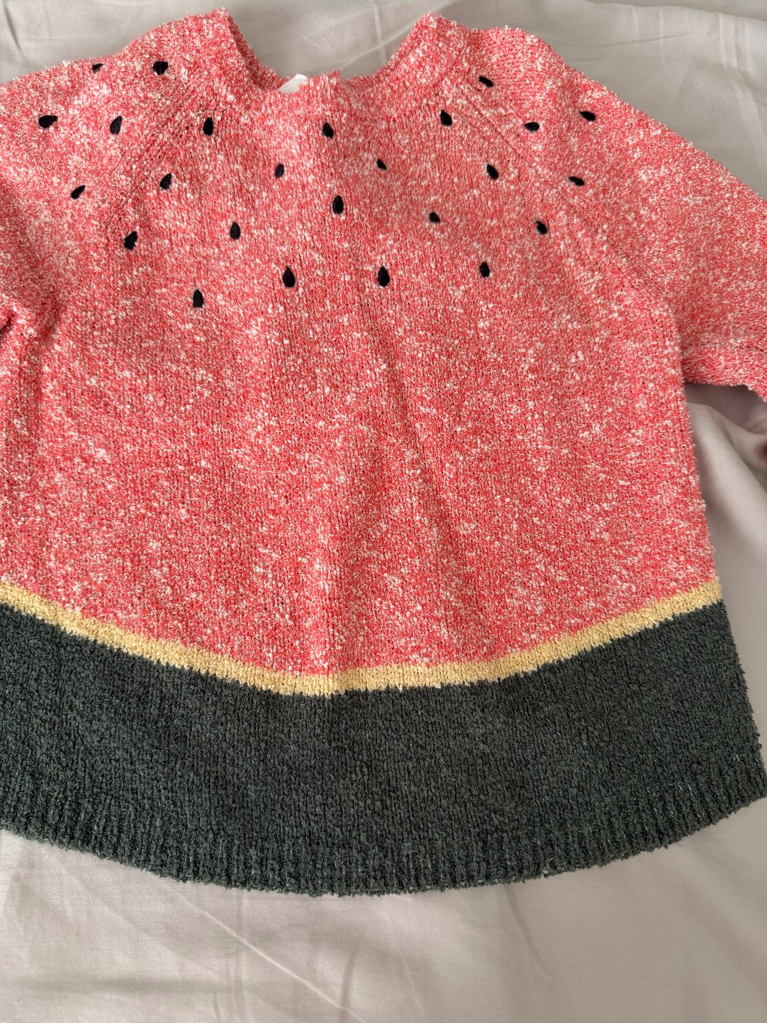 WATERMELON SWEATER SECONDHAND | Zara Preowned