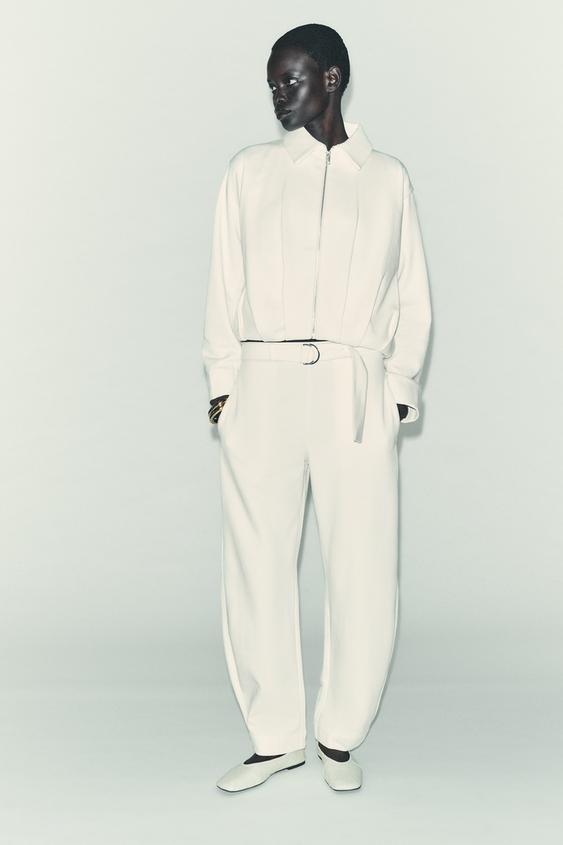 VOLUME JACKET AND BARREL PANTS TRACKSUIT | ZARA Mexico