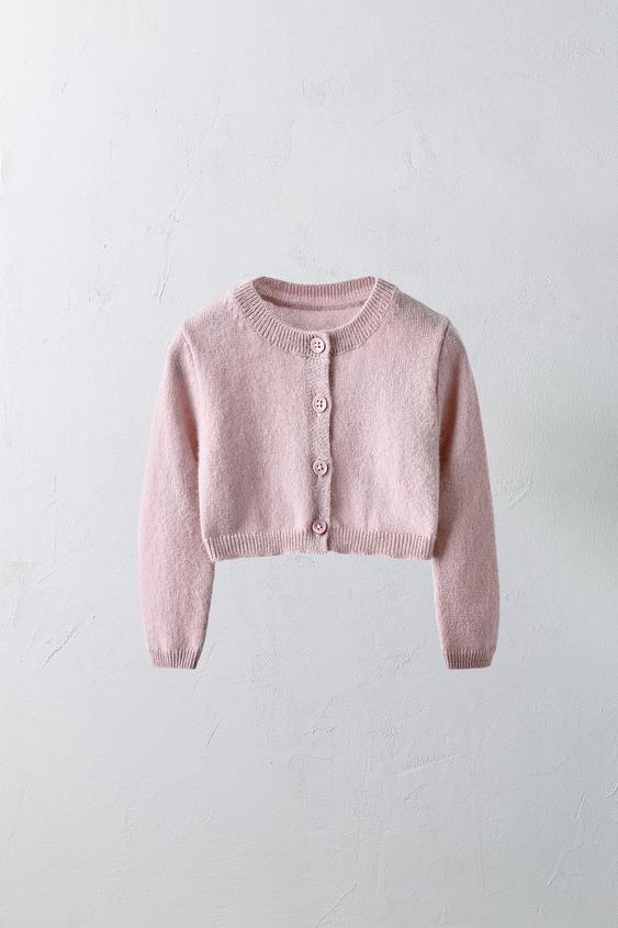 1-12 MONTHS/ LIMITED EDITION 100% CASHMERE JACKET - Dusty pink | ZARA ...