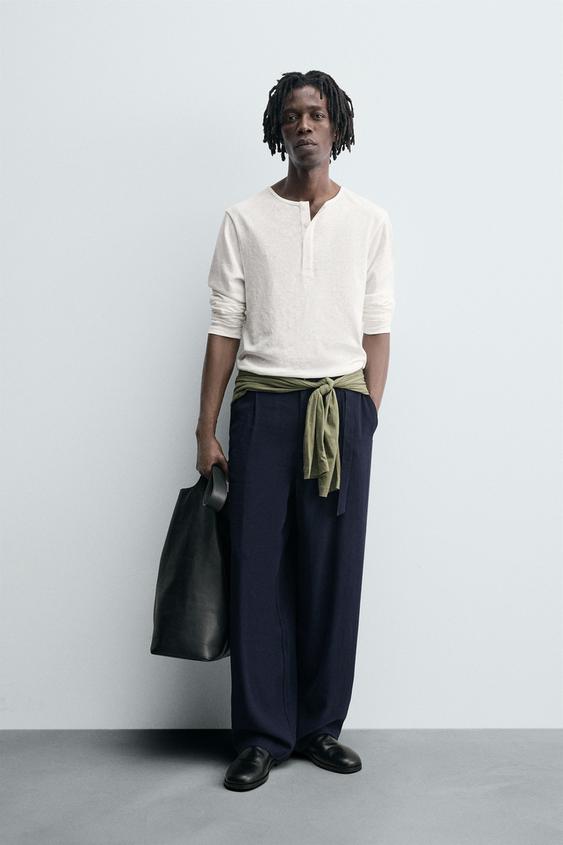 BAKER NECK T-SHIRT - White | ZARA Canada