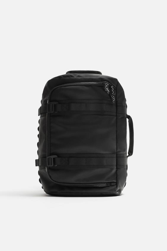 TRAVEL BACKPACK - Black | ZARA Thailand