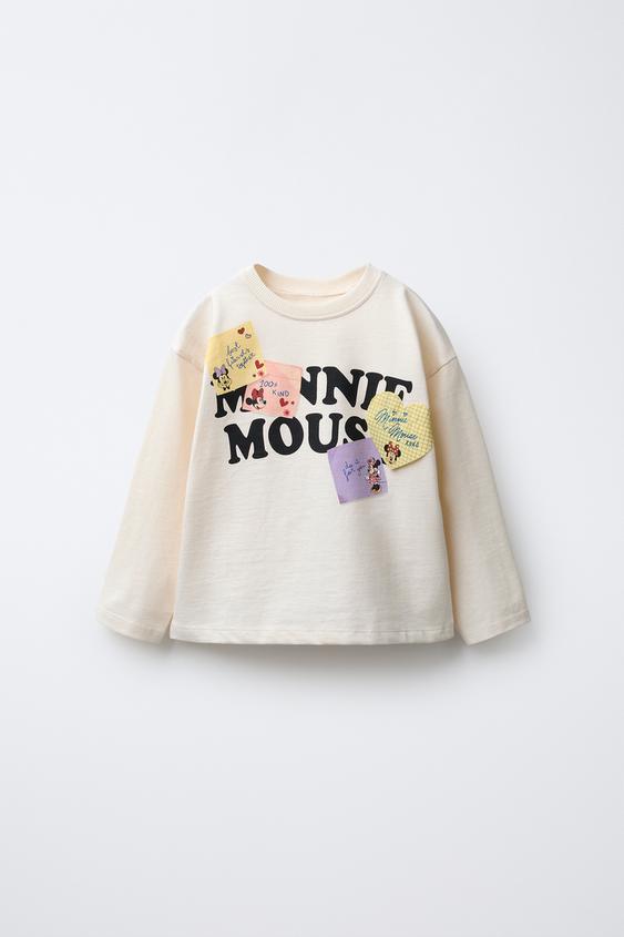ΜΠΛΟΥΖΑ ΜΕ ΜΠΑΛΩΜΑΤΑ ΜΙΝΙ ΜΑΟΥΣ © DISNEY - Εκρού | ZARA Greece / Ελλαδα