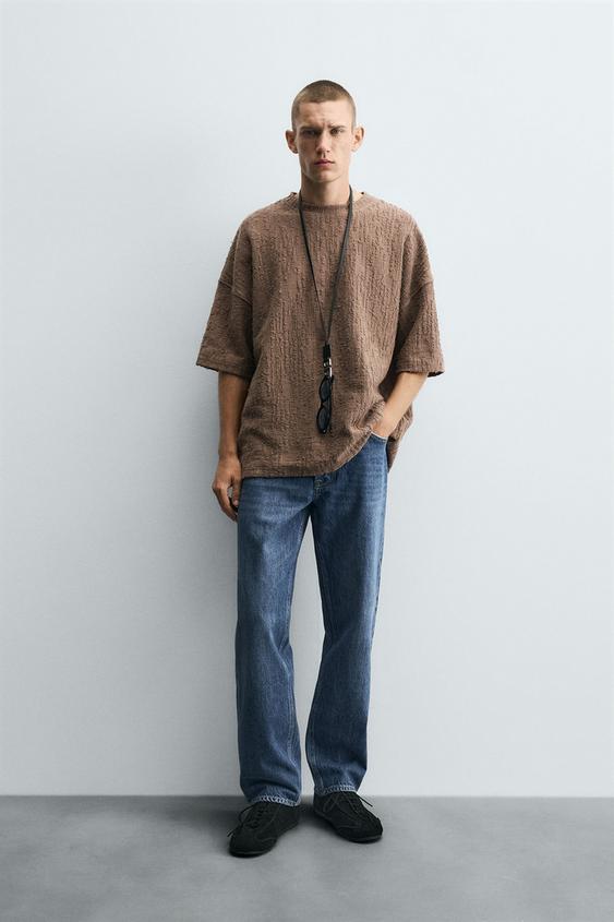 JEANS STRAIGHT FIT - Marino | ZARA Chile