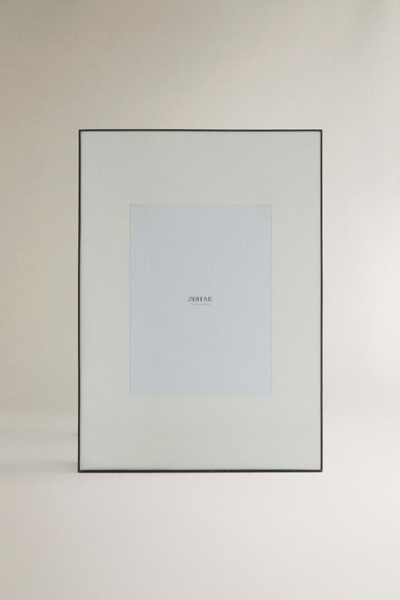 CADRE PHOTO XL CONTOUR METAL - Noir | ZARA France