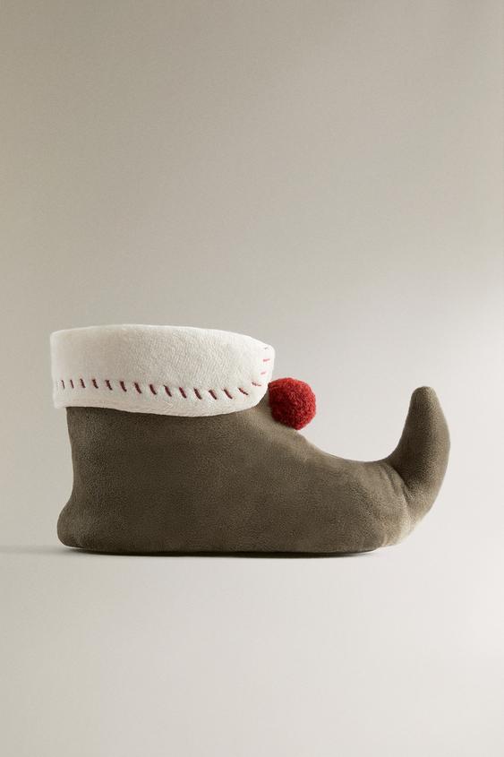 CHILDREN'S CHRISTMAS ELF SLIPPERS - Green | ZARA United Kingdom